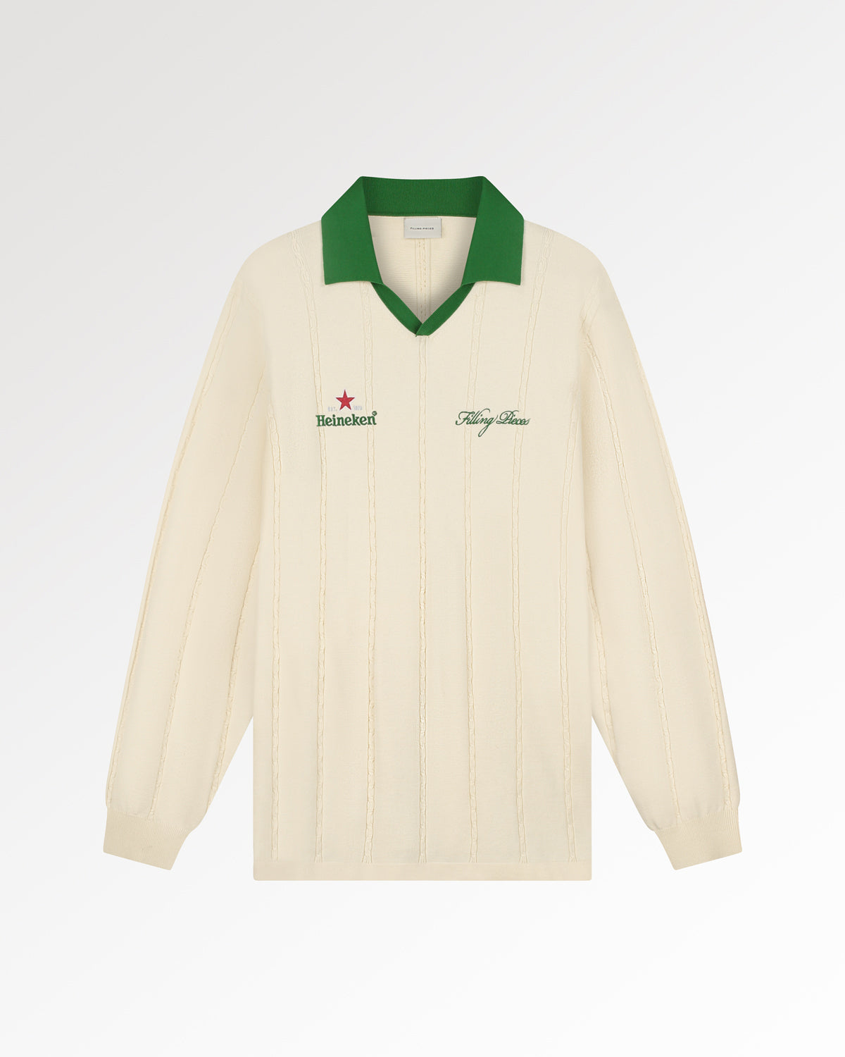 Knit Jersey Heineken Antique White - Filling Pieces